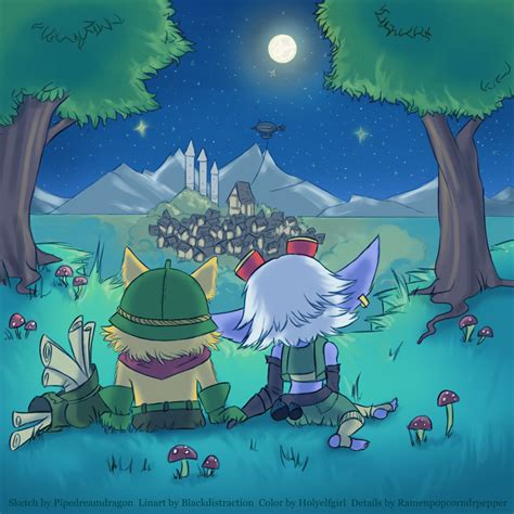 League Of Legends Teemo And Tristana
