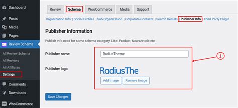 Publisher Info Review With Auto Generated Schema For WooCommerce