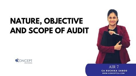 Nature Objective And Scope Of Audit
