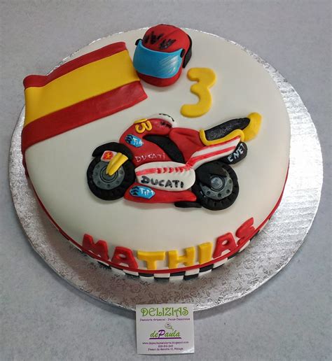 Tartas Málaga Delizias de Paula Tarta Infantil Moto