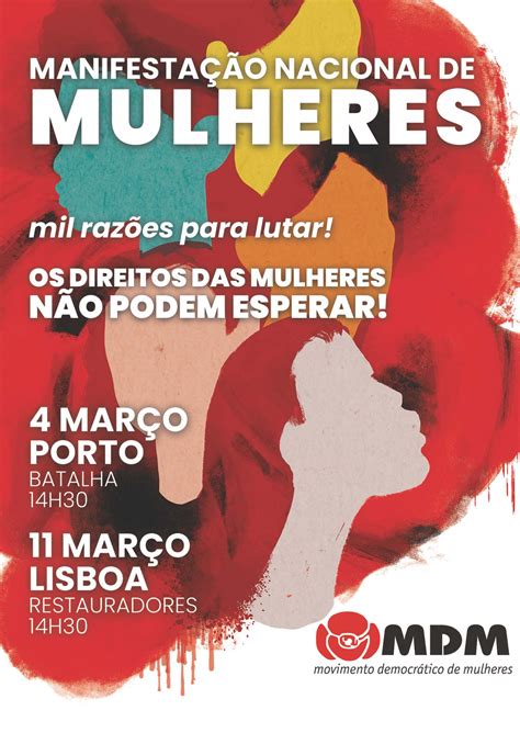 Manifestação Nacional De Mulheres 2023 Mdm