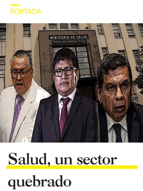 El Reporte On Twitter PORTADA Sobre Crisis En El Ministerio De Salud Tres Ministros Tres