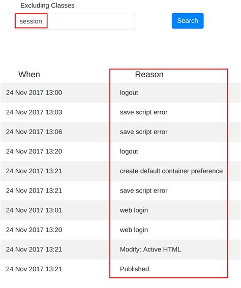 Transaction Search