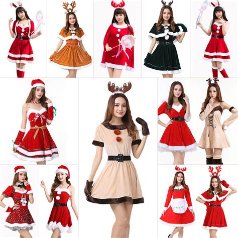Christmas Costume Fantasy Christmas Costume Sexy Cosplay Photography