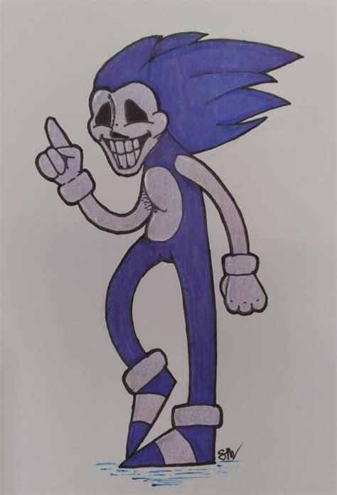 Majin Sonic Down Pose Fnf
