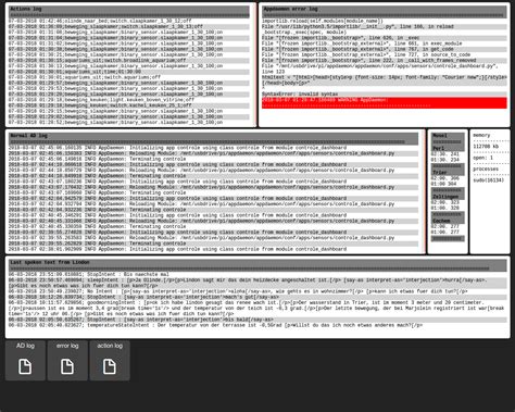 Logging Dashboard Hadashboard Home Assistant Community