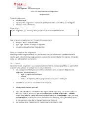 Assignment 3 Instructions 4 Pdf CCCS 315 Data Structures And