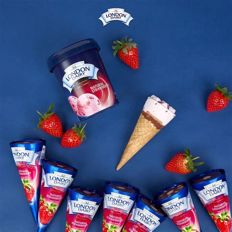 London Dairy ‎london Dairys Natural Strawberry Is The Perfect Blend Of Creamy Goodness And