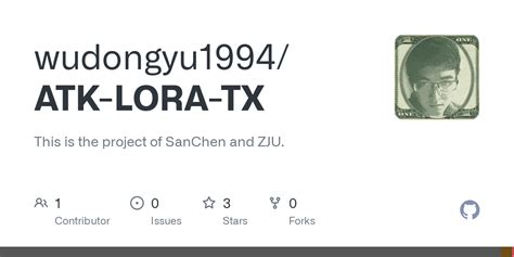 Github Wudongyu1994atk Lora Tx This Is The Project Of Sanchen And Zju