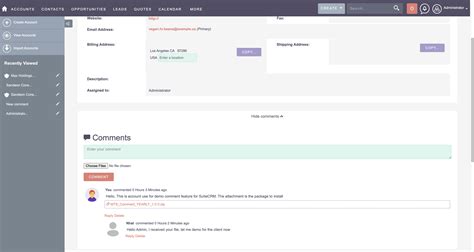 Mts Suitecrm Comment Suitecrm Module