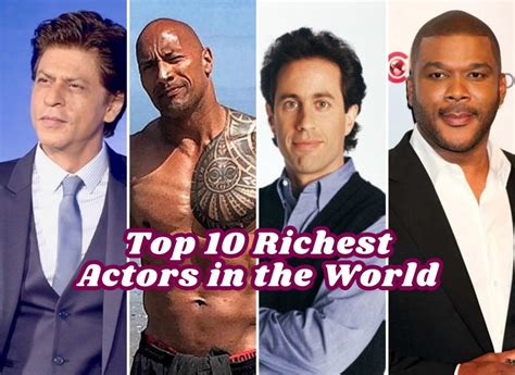 Top 10 Richest Actors In The World