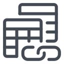 Line Design - Database set 2 icons by Axialis