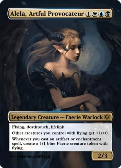 Alela Artful Provocateur Magic The Gathering Proxy Cards