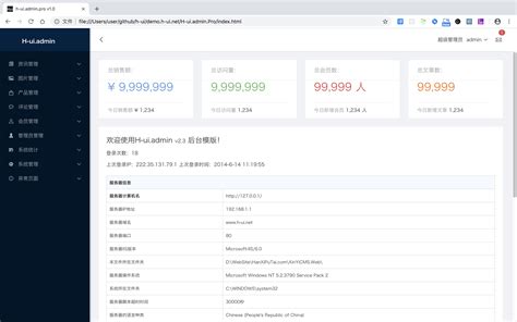 Hui后台管理系统 Hui后台管理系统