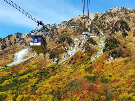 初秋的立山黑部賞楓之旅