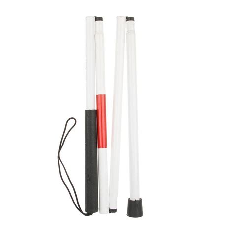 Foldable Blind Crutch Cane White Walking EBay
