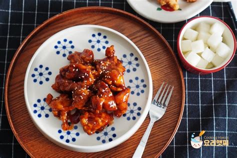 서진이네 양념치킨 소스 만들기 양념치킨 레시피 닭강정 만들기 네이버 블로그