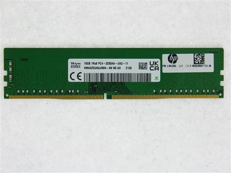 Sk Hynix 16gb Ddr4 3200 1rx8 Ram Memory Pc4 3200aa Ua3 11 Hmaa2gu6ajr8n