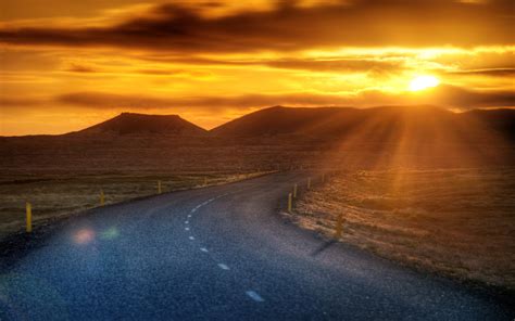 Timeline Desert Road Sunset 1944074 HD Wallpaper Backgrounds