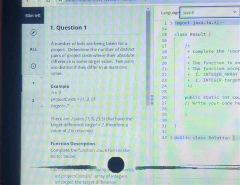 M Left Question A Number Of Bids Are Studyx