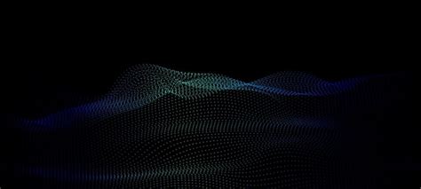 Premium Vector Abstract Technology Blue Background With Flowing Dot