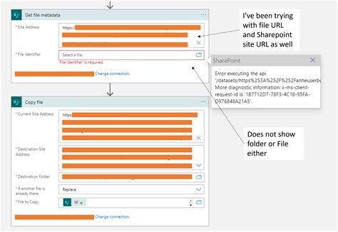 Azure How To Copy A File From One Sharepoint To Another Stack Overflow