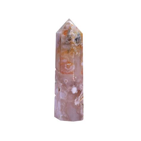 Sakura Flower Agate Tower