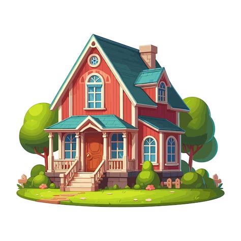 Premium Vector Cartoon House Vector