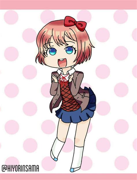 Chibi Sayori Ddlc By Hiyorinsama On Deviantart