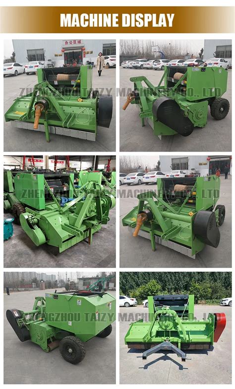 Mini Tractor Baler Corn Silage Packing Machine Round Baler Buy Silage