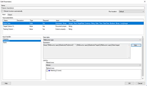 Performing Feature Selection Using Python Data Functions In Spotfire