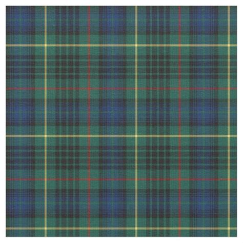 Clan Stewart Hunting Tartan Fabric Zazzle