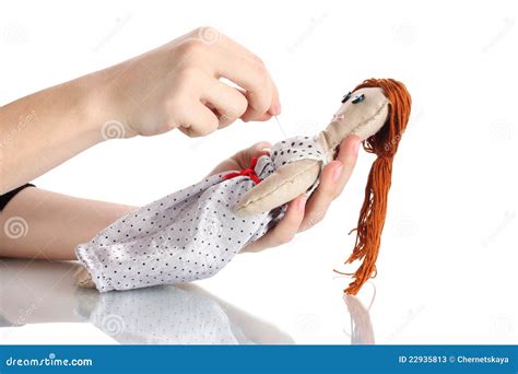 Voodoo Doll Girl Stock Image Image Of Punishment Depression 22935813