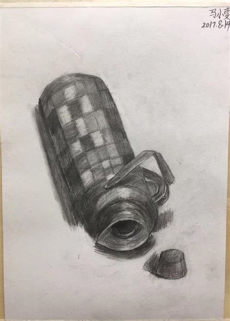 素描小學生日常靜物作品欣賞 給正在學畫畫的小朋友參考 每日頭條