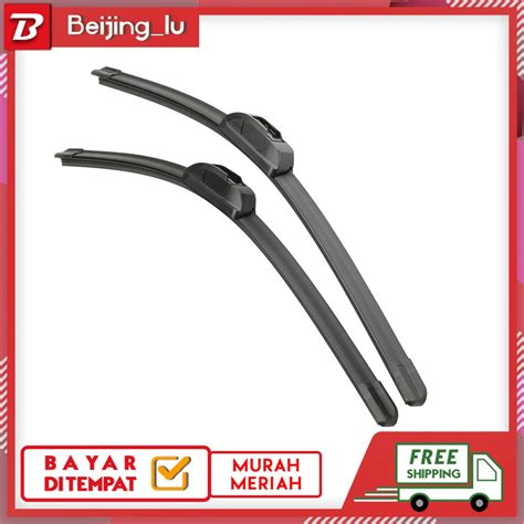 Jual CJ Wiper Mobil Frameless 1 Set Kaca Depan Suzuki Karimun Estilo