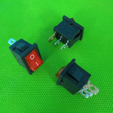 Jual Saklar Rocker Switch Lampu Kecil 3 Pin Switch Lampu Kecil On Off