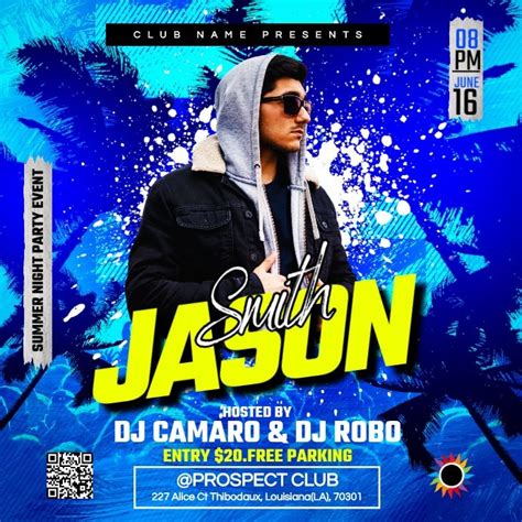 DJ Instagram Post Instagram Posts Summer Night Party Cute Couple Images