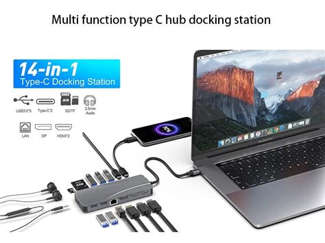 Rocketek USB Hub And Docking Station Rocketeck