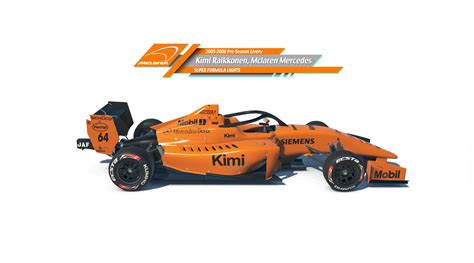 Kimi Raikkonen • Mclaren Mp421 • Pre Season Test Livery • Sfl By Matt