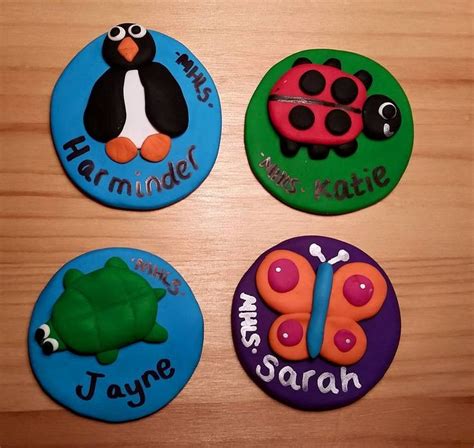 The Favourites Mr Penguin Ladybird Turtle And Butterfly Badges All