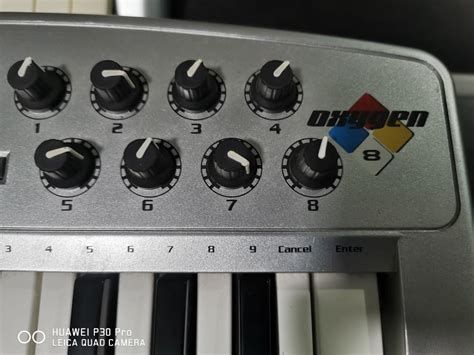 M Audio Oxygen 8 Midi Keyboard Digital Controller Piano Hobbies And Toys Music And Media Musical