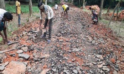 গৌরীপুর শ্যামগঞ্জ সড়কের সংস্কার কাজ শুরু