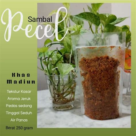 Jual Sambel Pecel Shopee Indonesia