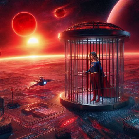Supergirl Caged By Surve1shubham On Deviantart