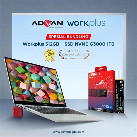Jual Advan Laptop Workplus Amd Ryzen 5 6600h 14 Fhd Ips 16gb 512gb 1