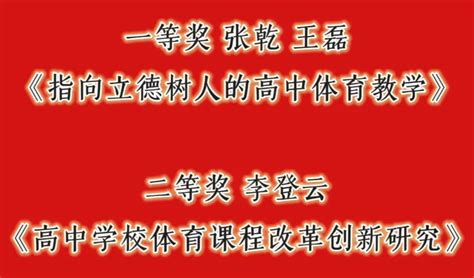 喜报 我校教师在“2022年全区中小学体育教学论文”评选活动中喜获佳绩 宁夏大学附属中学