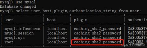 Unable To Load Authentication Plugin ‘cachingsha2password‘unable To