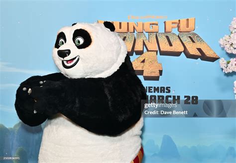 Po Attends A Gala Screening Of Kung Fu Panda 4 At Vue Leicester
