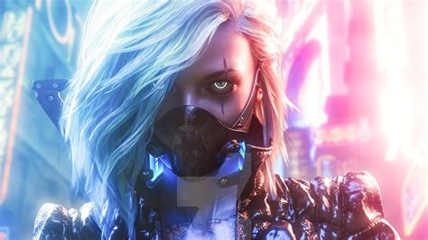Cyberpunk Girl Wallpaper найдено 90 изображений