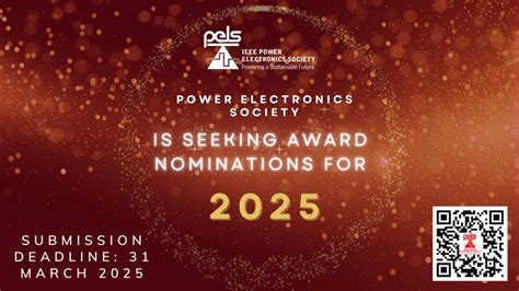 Ieee Ieeepels Pels Powerelectronics Awards Ieee Power